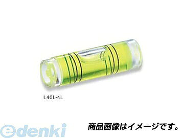 エビスメーカーお問い合わせ：0120-18-5133エビス L40L-4L 4本線柱気泡管L40L【商品説明】機器取付用感度 ： 0.50mm/m=0.0286°サイズ（mm) ： φ12×40製品質量 ： 5g