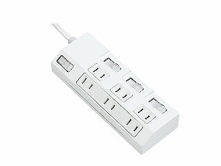 ★お取り寄せ商品となります★ ■ACアダプターもスッキリ収まる。「一括スイッチ」「個別スイッチ」でこまめにON・OFF ■内ボディにトラッキングに強い『ユリア樹脂』 外ボディにも『燃え広がりにくい樹脂』を採用した熱に強い二重ボディ ■高電導...