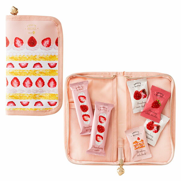 ケーキポーチ チョコレート 菓子 バレンタイン ホワイトデー プレゼント 化粧ポーチ 小物入れ ウエハース いちご ストロベリー ショートケーキ ケーキポーチ チョコレート 菓子 バレンタイン ホワイトデー プレゼント 化粧ポーチ 小物入れ...