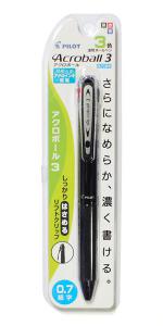 パイロット アクロボール3 0.7細字ブラック P-BKAB40F-BK ジャンコード: 4902505497148 メーカー: パイロット アクロボール3 0.7細字ブラック P-BKAB40F-BK サイズ 最大軸径13mm×全長147...