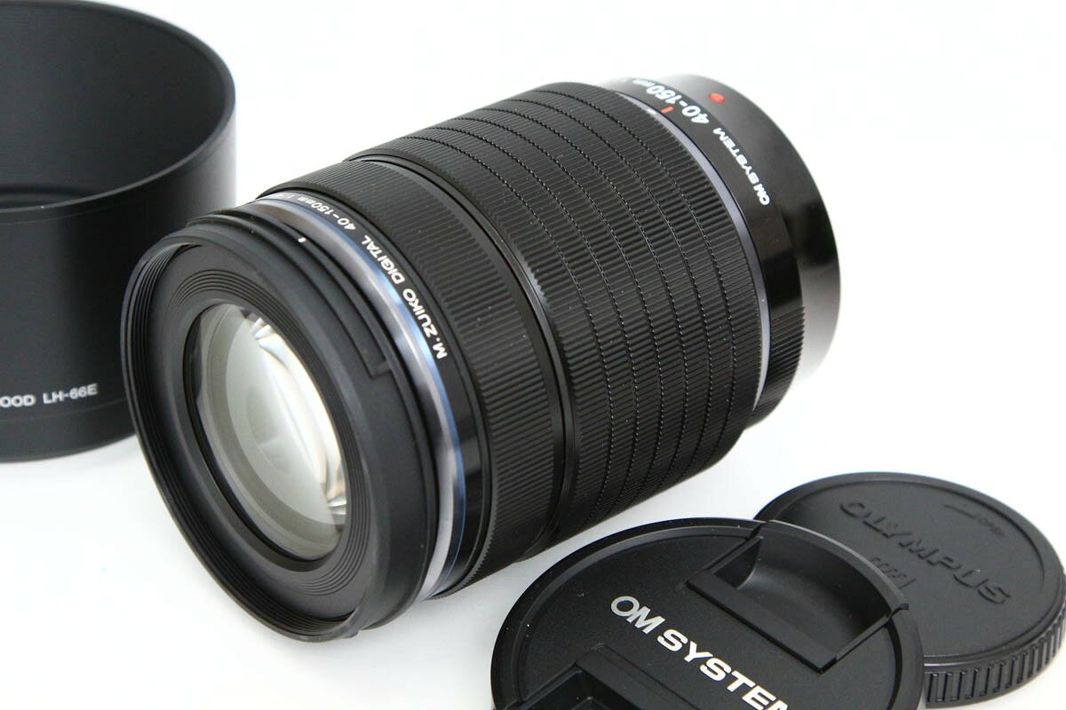 ■商品名 OM SYSTEM M.ZUIKO DIGITAL ED 40-150mm F4.0 PRO ■状態 美品 [外観] わずかなスレや小傷はありますが、中古品としてきれいな状態です。 [光学] わずかな微細チリのみでくもりやカビなど...