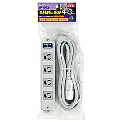 本体サイズ(高さ×幅×奥行)約360×120×60mm本体重量約592g長さ3.0m口数4個口スイッチタイプスイッチ無雷対策雷対策有シャッター無マグネット有プラグ/差込口形状差し込み口形状：3ピン付属品接地アダプター仕様1●定格：125V 15A