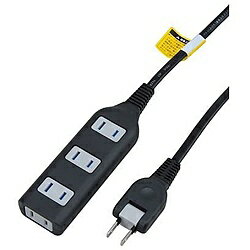 トラッキング火災を予防する絶縁カバーと安全シャッター付。【特長】●プラグはホコリや湿気によって発生するトラッキング火災を予防する絶縁カバー付き。●ホコリの進入を防止する安全シャッター付き。●180°動くスイングプラグで狭い場所にも配線が可能...