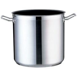 画像はイメージの場合があります。あらかじめご了承ください。■カレーやシチューのルーなど、こびりつき易い食材の調理に最適。■洗い易くお手入れもカンタンです。■取手部分をスポット溶接、鋲止メの二重加工を施してありますので耐久性に優れ、プロの苛酷...