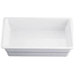 軽くて丈夫なメラミン樹脂製のガストロノームディッシュです。陶器のような美しい見た目で、傷つきにくく耐久性にも優れています。チップの心配も少なく、扱いやすいのが特徴です。オーブンやフードウォーマーでは使用できません。軽くて丈夫なメラミン樹脂製...
