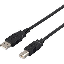 USB2.0対応、USBケーブル（Type-A to Type-B）■USB2.0対応、USBケーブル（Type-A to Type-B）USB2.0規格対応のパソコンやUSBハブと、USB2.0規格対応のプリンター・ハードディスク等の周辺...