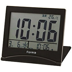 本体サイズ(H×W×D) mm約69×86×78mm（開いた状態）約13×86×78mm（閉じた状態）本体重量68g(電池別)枠材質プラスチック表示タイプデジタルアラーム音電子音、ダブルアラーム音量切替無スヌーズ機能スヌーズ機能有使用電源C...