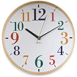 ■保土ヶ谷電子販売 フォルミア掛け時計 HIC004 です。本体サイズ(H×W×D) mm256×256×46本体重量513g枠材質プラスチック、ガラス精度平均月差±30秒以内使用電池単3乾電池 1本電池寿命約1年音量調節無鳴り止め機能無光...