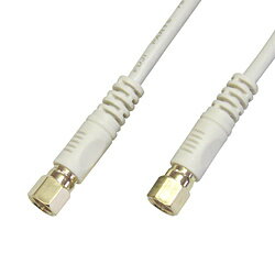 使用帯域:10MHz～3224MHzの4K8K衛星放送に対応したアンテナケーブルです。アルミシールド・編組シールドの2重シールド仕様により外部ノイズの影響を抑えます。金メッキプラグ採用により接触抵抗を低くし、また錆に強く経年変化による画質の...