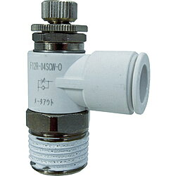 ■ニードル弁の回転数が多いので、滑らかな速度制御が可能です。■難燃性PBT樹脂を標準採用し、溶接環境での事故を防止します。■軽量化・低コストを実現しました。■ホワイトボディーです。【用途】・各種エア配管。【仕様】・接続口径： R1/2・適合...