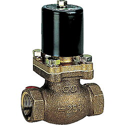 ■一般流体用電磁弁です。■機種も、使用流体、圧力、口径で幅広く揃っています。【用途】・空気・水・蒸気用。【仕様】・Cv値： 5.4・有効断面積（［［MM2］］）： 96・接続口径： Rc3/4・電源（V）： AC100・使用圧力（MPa）：...