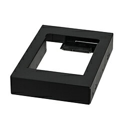 ■2.5"SATA HDD/SSDを3.5"HDDと同じサイズにする変換マウンタ■サイズはもちろん、ネジ穴位置、SATAコネクタ位置も3.5"HDDと完全互換■側面からネジ止めするタイプのPCケースはもちろん、底面からネジ止めするタイプのP...