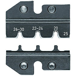 【仕様】・圧着端子： Micro-Fit（TM）・AWG： 20/22-24/26-30・9754-26用・9754-27用・9754-25用9754-25用の圧着ダイスです。