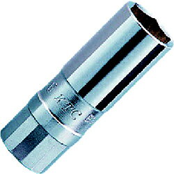 ■ディープソケットとの見分けが容易な新形状。スパークプラグが落下しないマグネット付です。【仕様】・9.5sq.プラグレンチ袋入りディープソケットとの見分けが容易な新形状。スパークプラグが落下しないマグネット付です。