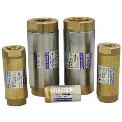 ■圧力5MPaまで使用できます。■パッキンはフッ素ゴムを使用しています。■エアの逆流を防ぎます。【仕様】・接続口径： Rc1/4・有効断面積（［［MM2］］）： 10・幅（mm）： 17・奥行（mm）： 17・高さ（mm）： 52・使用流体...