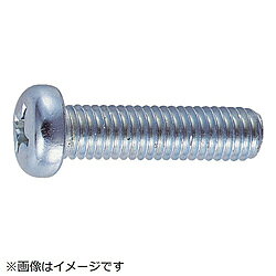 ■十字穴付の一般的な小ねじです。【仕様】寸法(mm)d×L：M4×35、質量(g)：332.96強度区分：4.8（最小引張強さ/耐力）、JIS B1111規格品【材質/仕上】■低炭素鋼（SWCH）■表面処理：ユニクロムメッキ仕上げ十字穴付の...