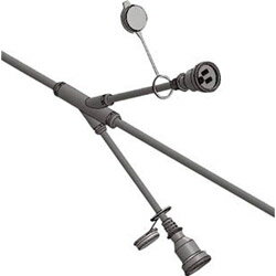 ■高い安全性、防水性、耐久性があります。■マンション・ビルなどの高層建築現場向の電源ケーブルです。【仕様】・長さ（m）： 11.6・間隔（m）： 3・分岐線数（個）： 4・コネクタ： 125V15A2PE・プラグ： 125V15A2PE・電...