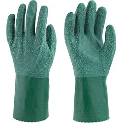 ■塩化ビニールをコーティングしているため、天然ゴム製の手袋に比べて油に強く、耐摩耗性に優れています。■指、手のひらに特殊すべり止め加工を施しているため、グリップ性に優れています。■イヤなにおいを抑える防臭加工を施しています。■袖口をカバーす...