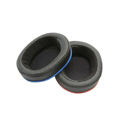 左右でカラーリングが違うYAXI イヤパッド■抗菌レザーを採用複数人で使用する環境下であるスタジオなどの現場を想定して抗菌レザーを使用しております。■ドーム状のウレタンで聴きやすいドライバから発する音が耳に届くまでの過程で、聴きやすく疲れな...