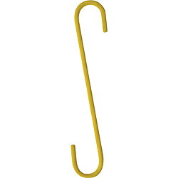 ■クッション性に優れたゴムで被膜しているので対象物を傷つけにくく、すべり止め効果も得られます。【用途】・道具の収納に。【仕様】・使用荷重（kN）： 0.06・色： イエロー・D（mm）： 8・L1（mm）： 306・S1（mm）： 36・S...