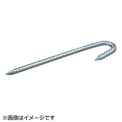 ■抜けにくい異形鉄棒です。■工事現場や駐車場、ガーデニングなど様々な場面でのロープの固定などに使用します。【用途】・ロープ・ワイヤーなどの固定に。・侵入防止ロープの設置に。【仕様】・径（mm）： 6・折返し長（mm）： 40～50・全長（m...