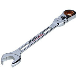 ■2段階に曲がるダブルフレキシブル構造で狭い場所での使用時に抜群の操作性を発揮します。■ラチェット感覚で素早い作業が可能なクイックスパナを搭載しています。■作業時や持運び時の負担を軽減する軽量グリップ仕様です。■安全ロープ取付部がオーバル形...