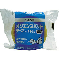 ■手で切断できる、強度に優れたOPPテープです。■ゴム系接着剤を使用していますのでシール性が高く低温環境下にも対応しています。【用途】・一般包装用。【仕様】・色： 透明・幅（mm）： 38・長さ（m）： 50・厚さ（mm）： 0.096・テ...