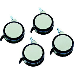 【仕様】・キャスター径： 74×D38（mm）・ねじ： M8×20L・キャスター1個当たりの重量150gローパーテーション用オプションのキャスターセットです。