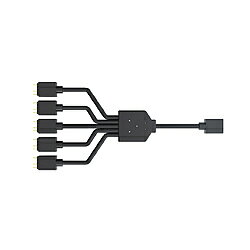アドレサブルRGB対応冷却ファンの増設時に使用することができる、3Pin分岐ケーブル50cmの十分な長さを備えています●製品特徴・3Pin アドレサブルRGB対応 1-5分岐ケーブルアドレサブルRGB対応機器に使用することができます。 ・各...