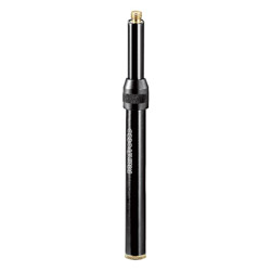 テーブルトップ三脚209用のエクステンション（15.6cm～25cm）。テーブルトップ三脚209用のエクステンション（15.6cm～25cm）。