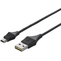 上下の向きを気にせず挿せる！USB2.0ケーブル（Type-A to miniB）■USB2.0対応、USBケーブル（Type-A to miniB）USB2.0規格のパソコンやUSBハブと、USB2.0（miniB）規格対応のデジカメやゲ...
