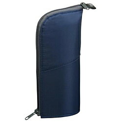 ●ファスナーを開けて上半分を折り返せば、ペンスタンドに早変わり。取り出しやすいうえに、机上の省スペースにもつながります。●両開きファスナーなので、上部を開けるだけで、中身が取り出せます。●前面の小物スペースは、消しゴムなどの分類収容に便利で...