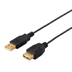 離れたパソコンとプリンター・HDDをつなぐ、スリムタイプのUSB2.0延長ケーブル■USBケーブルを延長し、離れた機器をつなぐUSB2.0規格対応のパソコンやUSBハブと、USB2.0規格対応の周辺機器等の機器間をつなぐケーブルを延長します...