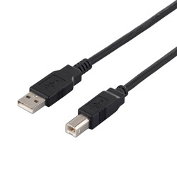 USB2.0対応、USBケーブル（Type-A to Type-B）■USB2.0対応、USBケーブル（Type-A to Type-B）USB2.0規格対応のパソコンやUSBハブと、USB2.0規格対応のプリンター・ハードディスク等の周辺...