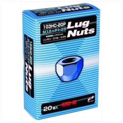こちらの商品はご購入後の返品をお受けいたしておりません。対応機種、サイズ、種類等、再度お確かめの上お求めください。ホイールナット　Lug Nutシリーズ■Lug Nut 20pcs（M12×P1.25）貫通ナット仕様■品番： 103HC-2...