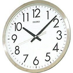 ■毎秒スタート機能　秒針を任意の位置で停止、スタートさせる機能です。■スイープセコンド　秒針が連続してなめらかに動くので、コチコチ音が気になりません。本体サイズ(H×W×D) mm350×350×34本体重量950g枠材質金属枠（ステンレス...