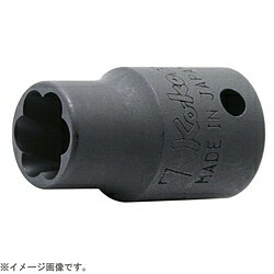 ●ソケット内部に切られた特殊なツイスト形状により完全に角がつぶれてしまったようなボルト/ナットにもガッチリ食い付き、取り外すことが出来る専用ソケットです。●破損したボルト/ナット以外にもキャップボルトやスタッドボルト、その他特殊形状のボルト...