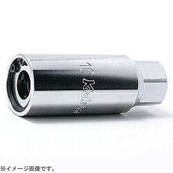 ●「Ko-ken」はソケットレンチの専門メーカーとして再良質の工具を常に追求し、ユーザーニーズに応えています。●三角形状の構造を六角形状とし、チャックする範囲(トレランス)を厳しくしました。このことにより内部部品にかかる負担が少なくなり、耐...