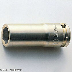 ●「Ko-ken」はソケットレンチの専門メーカーとして再良質の工具を常に追求し、ユーザーニーズに応えています。●接触部の角を傷めない面接触形状は、ボルト/ナットに接する開口部と、ハンドル類との接合部となる四角の差込角の両方に採用。●ボルト/...