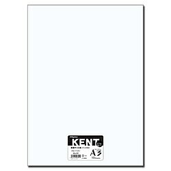 手書きでも各種プリンタでも使える、ケント紙の少量パックです「KENT パック入り高級ケント紙」鉛筆やインク、絵の具ののりが良く、描きやすさ抜群。製図・版下・イラスト・建築パースなどにも最適です。サイズA3一片サイズ297×420mm厚さ0....
