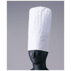 画像はイメージの場合があります。あらかじめご了承ください。綿100％の素材を使用し、サンフォライズ加工（防縮、防汚加工）を施したフリーチーフ帽です。頭囲54cm（S）～62cm（3L）と幅広いサイズに対応しています。■高さ31cmの高めのコ...