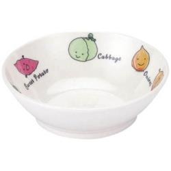■洗浄機対応メラミンお子様食器「ベジタ村」 627-VV 11cm小鉢