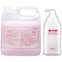 ■9種類のハーブエキス配合。■フルーティフローラルの香り。【製品仕様】■規格： 4L 1200mlアプリケーター付フェニックス ハーブリンスインシャンプー 4Lコック・アプリケーター付