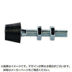 ■仕上げ表面などのクランプ向けです。【用途】・中空クランプ・アームに取付けて使用。【仕様】・全長（mm）： 80・ボルト径： M10・ボルト径（mm）： M10・ゴムキャップ付ボルトM10タイプ【材質／仕上】・鋼【セット内容／付属品】・ナッ...
