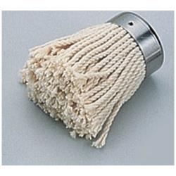 画像はイメージの場合があります。あらかじめご了承ください。一菱金属のスライド式油引用替糸（中）です。18-0ステンレス製の本体と綿糸を使用しています。直径は約32mm、質量は約30gです。一菱金属製のスライド式油引用替糸（中）。ステンレス製...