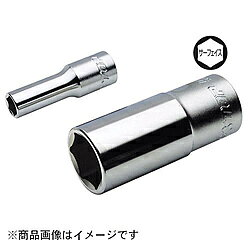こちらの商品はご購入後の返品をお受けいたしておりません。対応機種、サイズ、種類等、再度お確かめの上お求めください。●6角サーフェイスタイプ（面接触）のためボルト・ナットの角がナメにくく、高い安全性を確保します。動力用ソケットの基本は6角です...
