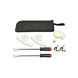 こちらの商品はご購入後の返品をお受けいたしておりません。対応機種、サイズ、種類等、再度お確かめの上お求めください。●レバータイヤ交換！これだけあれば大丈夫！●人気のタイヤレバーセットにタイヤ交換が楽になるビードダウンキーパーやコンパクトなバ...