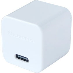 ■ACプラグが収納できるコンパクト設計なので持ち運びに便利、キューブ型デザイン■7.5W充電（5V1.5A）で、iPhone/スマートフォン対応■Cポートなので表裏気にせず挿せる■海外でも使用できる100V?240V対応コンパクトタイプのT...