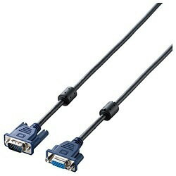 ■ D-Sub15ピン（ミニ）対応のディスプレイケーブルを延長できるケーブルパソコンを離れた場所にあるディスプレイやプロジェクターと接続する場合に、距離の足りないディスプレイケーブルを簡単に延長できて便利です。■ 外部ノイズを低減する2重シ...