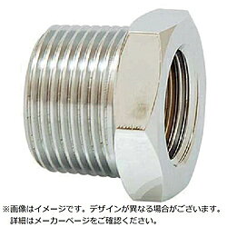 ■メッキ　配管パーツです。【用途】・配管パーツ【仕様】・呼び径（mm）： 25×13・ねじサイズ： R1×R1/2・L（mm）： 28・D1： R1・D2： Rc1/2【材質／仕上】・青銅（CAC406）メッキ　配管パーツです。